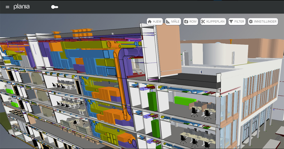 Nytt i Plania 8.18 er modellbasert FDV